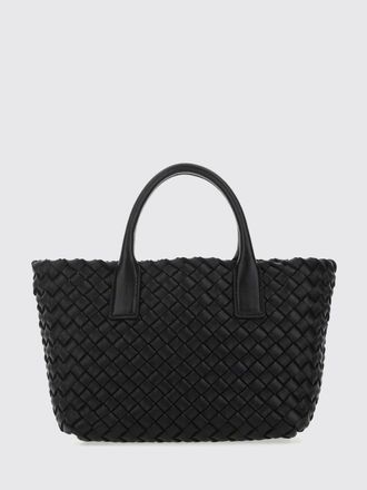 Bottega Veneta Mini sac Cabat en cuir dagneau tress&eacute; &agrave; double poign&eacute;e