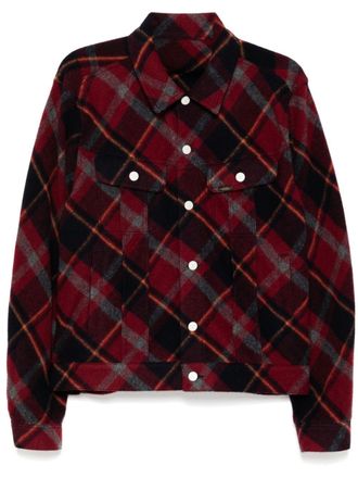 Undercover surchemise à patch logo - Rouge