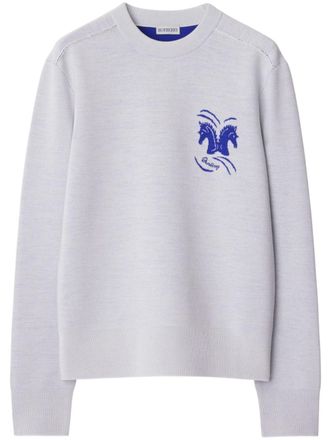 Burberry pull Mirrored Horse - Gris