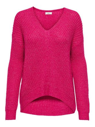 Jacqueline de Yong V-Ausschnitt-Pullover New Megan (1-tlg)