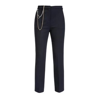 Pinko Stretch-Crepe-Hose in Braun - - Trousers - Damen - Schwarzk - S