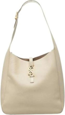 Saint Laurent Sac bandouli&egrave;re Le 5 a 7 Pre-owned - Femme - Pre-owned - Beige - Taille: ONE Size