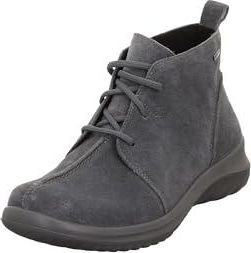Legero Bottines souples pour femme - Bottes courtes - Bottines plates - Largeur : G (WMS), Castlerock Gris 940, 37 EU