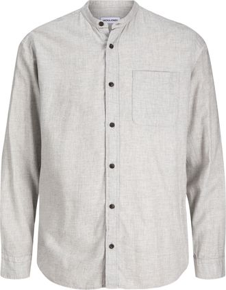 Jack & Jones Jjeband Melange Shirt L/S Sn