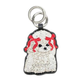 Ganni Femme, Accessoires, Multicolore, Taille: ONE Size Poodle Keyring