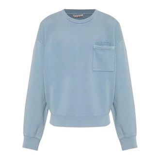 Marni Pocket Sweatshirt - - Sweatshirts & Hoodies - Herren - Blau - 2XL