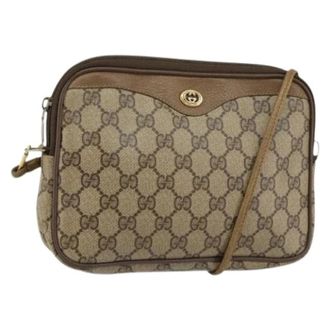 Gucci Sac bandouli&egrave;re Pre-owned - Femme - Pre-owned - Beige - Taille: ONE Size