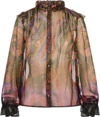 Etro Femme, Blouses et Chemises, Multicolore, Taille: 36 FR Blouses