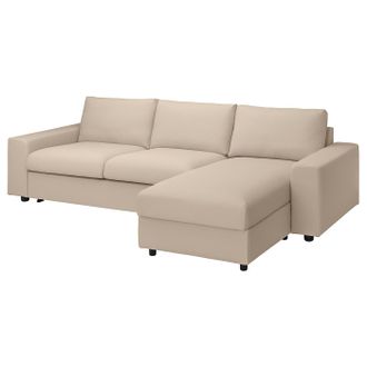 IKEA VIMLE 3er-Bettsofa mit Récamiere