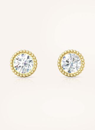 VEYNOU Veynou Ohrstecker Kate Aus 14 Karat Gelbgold Und 0,60ct. Diamanten gold