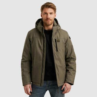 PME Legend Winterjacke PME LEGEND STRATOR, Herren, Gr. XXL, seneca rock, Web, Obermaterial: 85% Polyester, 15% Viskose, normal h&uuml;ftlang, Jacken Winterjacke, Wass