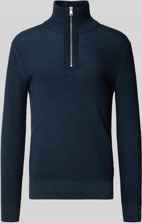 Marc O'Polo Regular Fit Troyer aus reiner Baumwolle