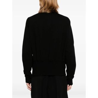 Rick Owens Zip-Through Sweatshirt - Black