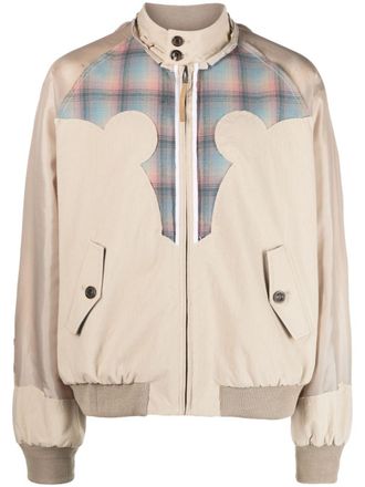 Maison Margiela x Pendleton Bomberjacke mit Passe - Nude