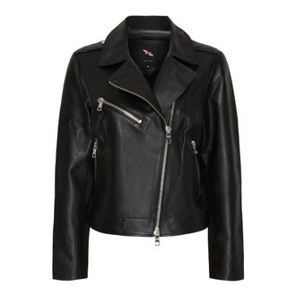 BTF-CPH Bonded Biker Jacket - - Jackets - Damen - Schwarzk - M