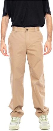 Lee Homme, Pantalons, Beige, Taille: W36 L32 Pantalon Chino Ample et L&eacute;ger Workwear