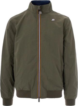 K-Way Arsene Zip Double Jacket - - Jackets - Herren - Gr&uuml;n - L