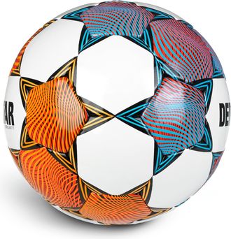 DERBYSTAR Fussball Brillant TT v23 Weiss Blau Orange 5