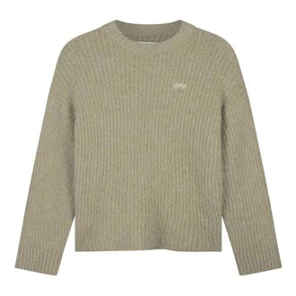 Olaf Hussein Hellgr&uuml;ner Pullover - - Knitwear - Herren - Beige - S