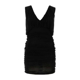Saint Laurent Damen, Kleider, Schwarzk, MGr&ouml;&szlig;e