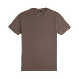 Fay Homme, Tops, Brun, Taille: M ZEF S602 T-Shirt