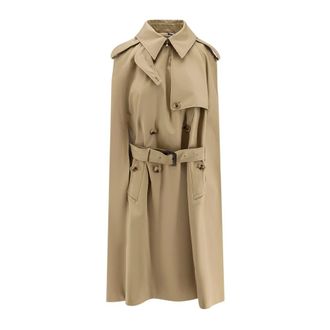 Burberry Femme, Manteaux, Beige, Taille: 38/40 FR Burberry Manteaux Beige