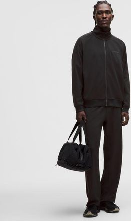 lululemon Piqu&eacute;-Trainingshose im Relaxed Fit Normale L&auml;nge f&uuml;r M&auml;nner - Gr&ouml;&szlig;e 2XL in Black