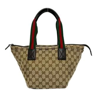 Gucci Sac cabas en toile Pre-owned - Femme - Pre-owned - Brun - Taille: ONE Size