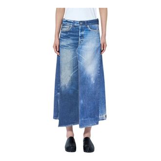 Our Legacy Midi Craft Rock - - Skirts - Damen - Blau - M