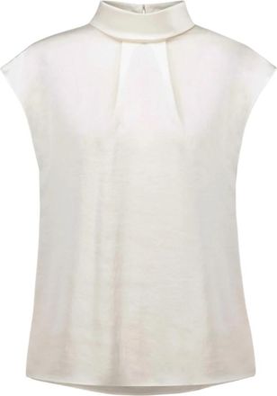 Joseph Ribkoff Femme, Blouses et Chemises, Beige, Taille: 42 FR 263022 Blouse