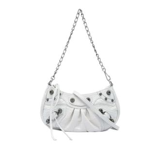 Balenciaga Sac bandouli&egrave;re Le Cagole Pre-owned - Femme - Pre-owned - Blanc - Taille: ONE Size