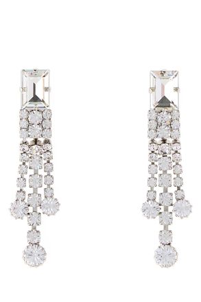Alessandra Rich Earrings - Clear