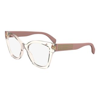 Karl Lagerfeld Femme, Accessoires, Beige, Taille: 53 MM Lunettes de soleil Cat-Eye