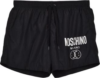 Moschino Homme, Maillots de bain, Noir, Taille: M Boxer mare Swim Where