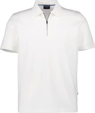 Olymp Herren Polo-Shirt wei&szlig;
