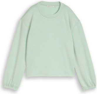 Tom Tailor Langarmshirt T-Shirt Loose Fit Scuba Langarmshirt