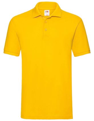 Fruit Of The Loom Premium Polo Herren Polo-Shirt NEU, Größe:3XL, Farbe:sonnenblumengelb