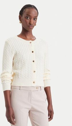 Fracomina Strickjacke FY26WT8037K45801 Creme Regular Fit