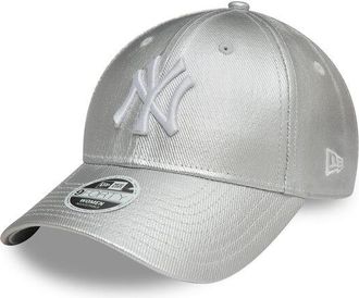 New Era New Era Cap New York Yankees Met Denim 9Forty 60595374 Silberfarben
