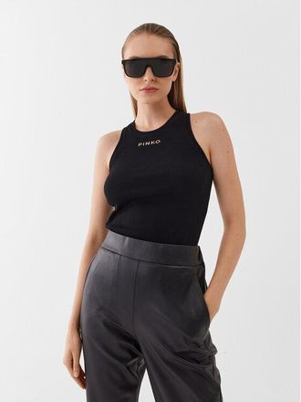 Pinko Pinko Top 100822 A15E Schwarz Regular Fit