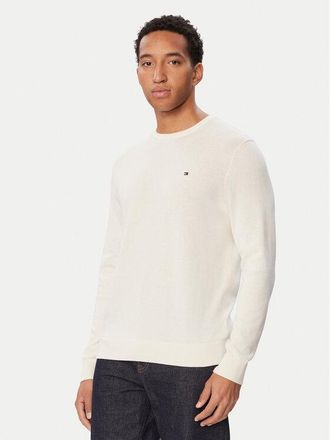 Tommy Hilfiger Pullover Essential Ssnl MW0MW39999 Creme Regular Fit
