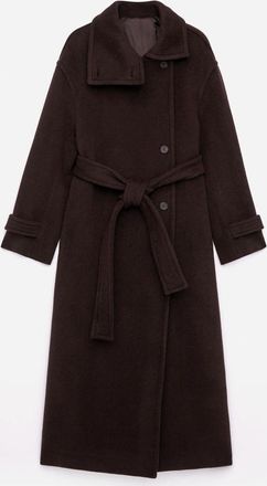 Arket Oversize-Mantel Aus Wollmischung -Braun