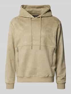 Antony Morato Regular Fit Hoodie mit Rei&szlig;verschlusstaschen