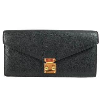 Louis Vuitton Pre-owned Leder Portemonnaie - - Pre-owned - Damen - Schwarzk - ONE SIZE
