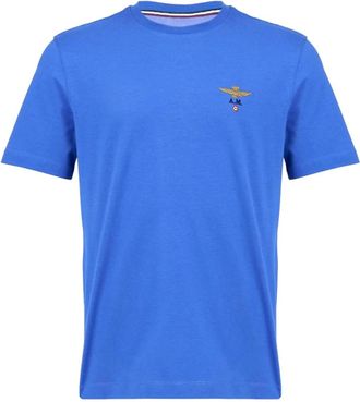 Aeronautica 261Ts1580Uj00372 T-Shirt - - Tops - Herren - Blau - XL