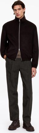 Arket Weite Wollhose -Braun
