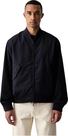 A|X Armani Exchange Homme, Vestes, Bleu, Taille: S Veste Bomber R&eacute;versible