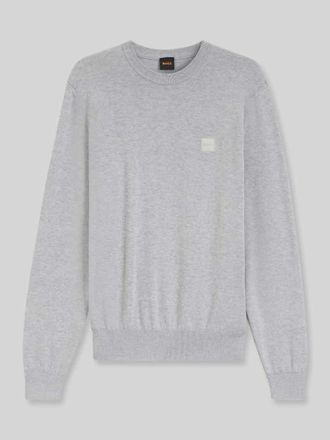 Boss Orange by Hugo Boss Regular Fit Pullover aus Baumwoll-Kaschmir-Mix Modell Kanovano