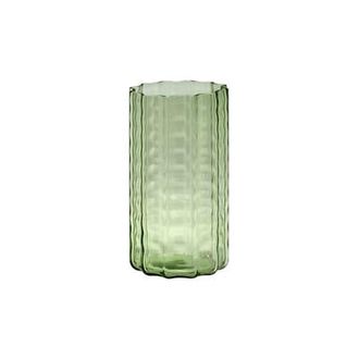Serax Vase Wave - Vert - Verre soufflé bouche - Designer Ruben Deriemaeker
