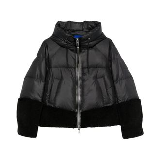 Duno Doudoune courte &agrave; capuche Amy - Femme - Vestes - Noir - Taille: 40 FR